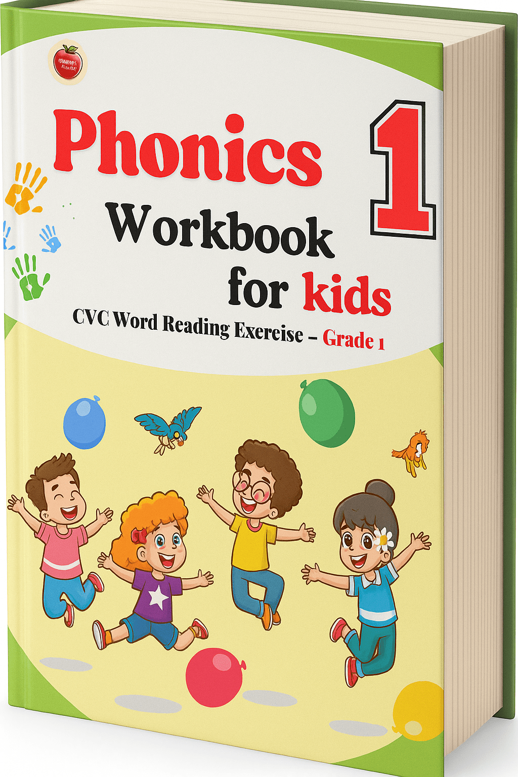 Phonics Workbook for Kids CVC Word Reading Exercise Grade 1 - Fims ...